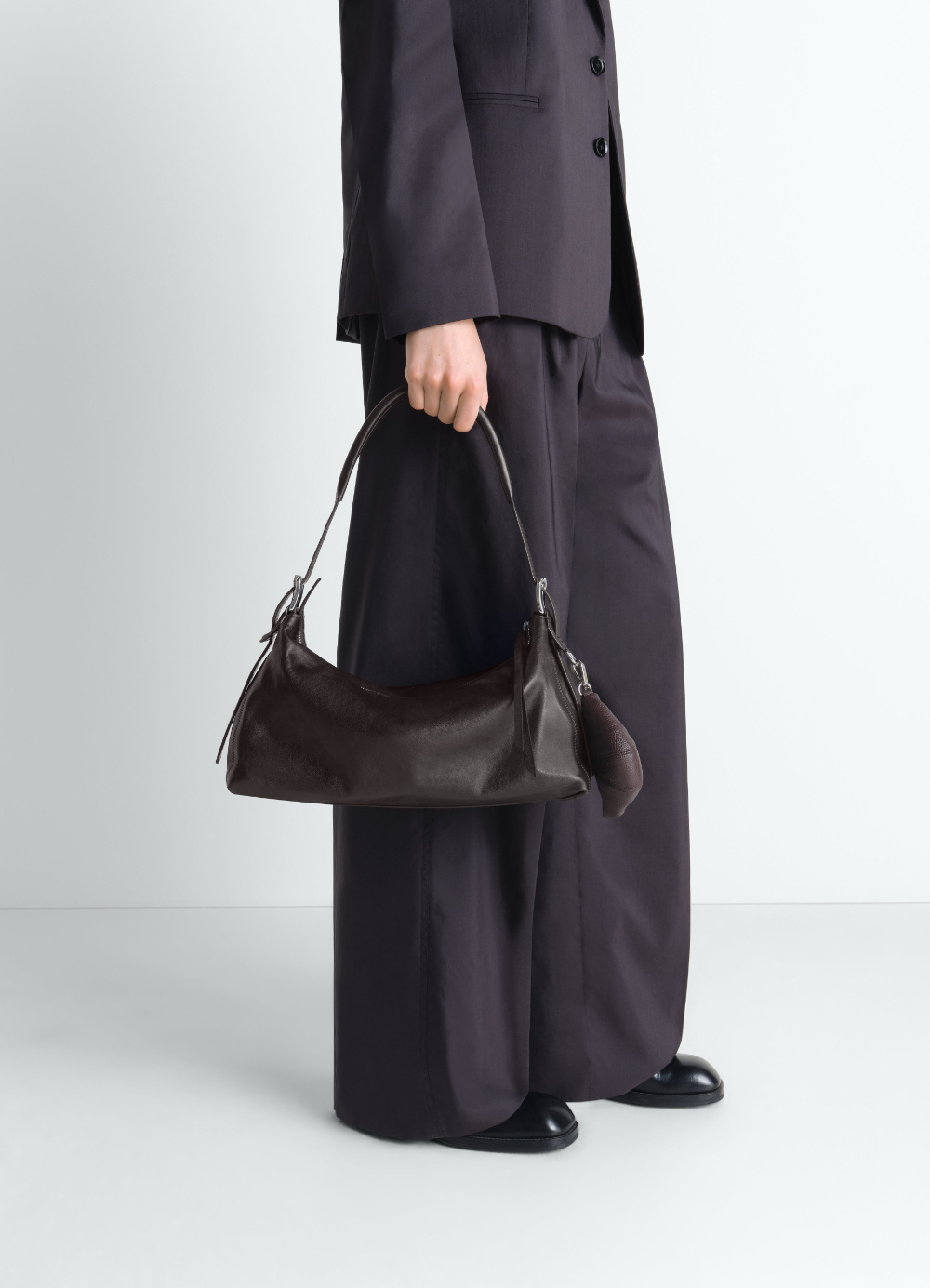 LEMAIRE Lemaire Belted Baguette Shoulder Bag